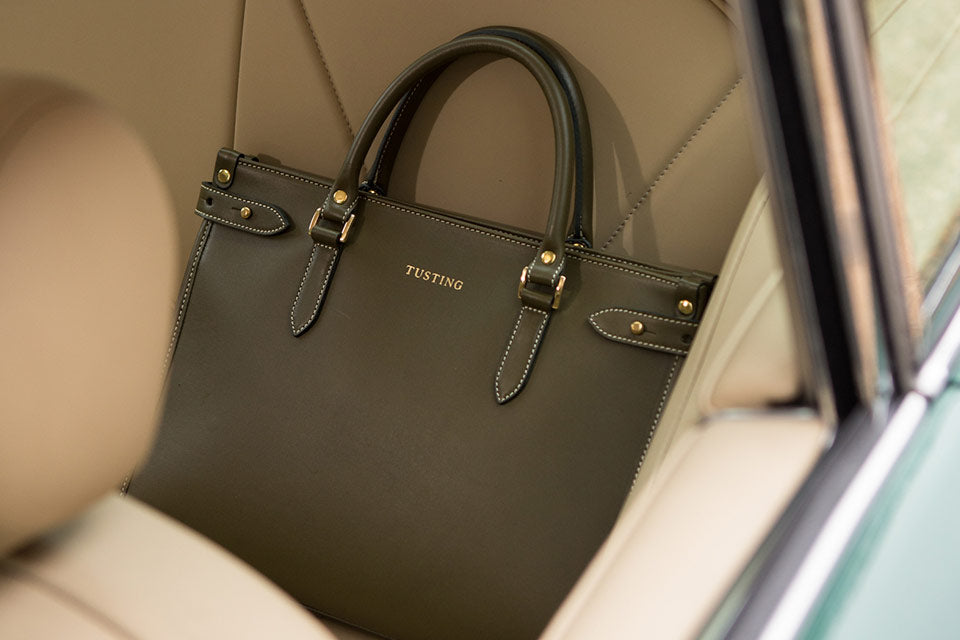 The Iconic Tusting Kimbolton Leather Work Bag | Why It's a Keeper