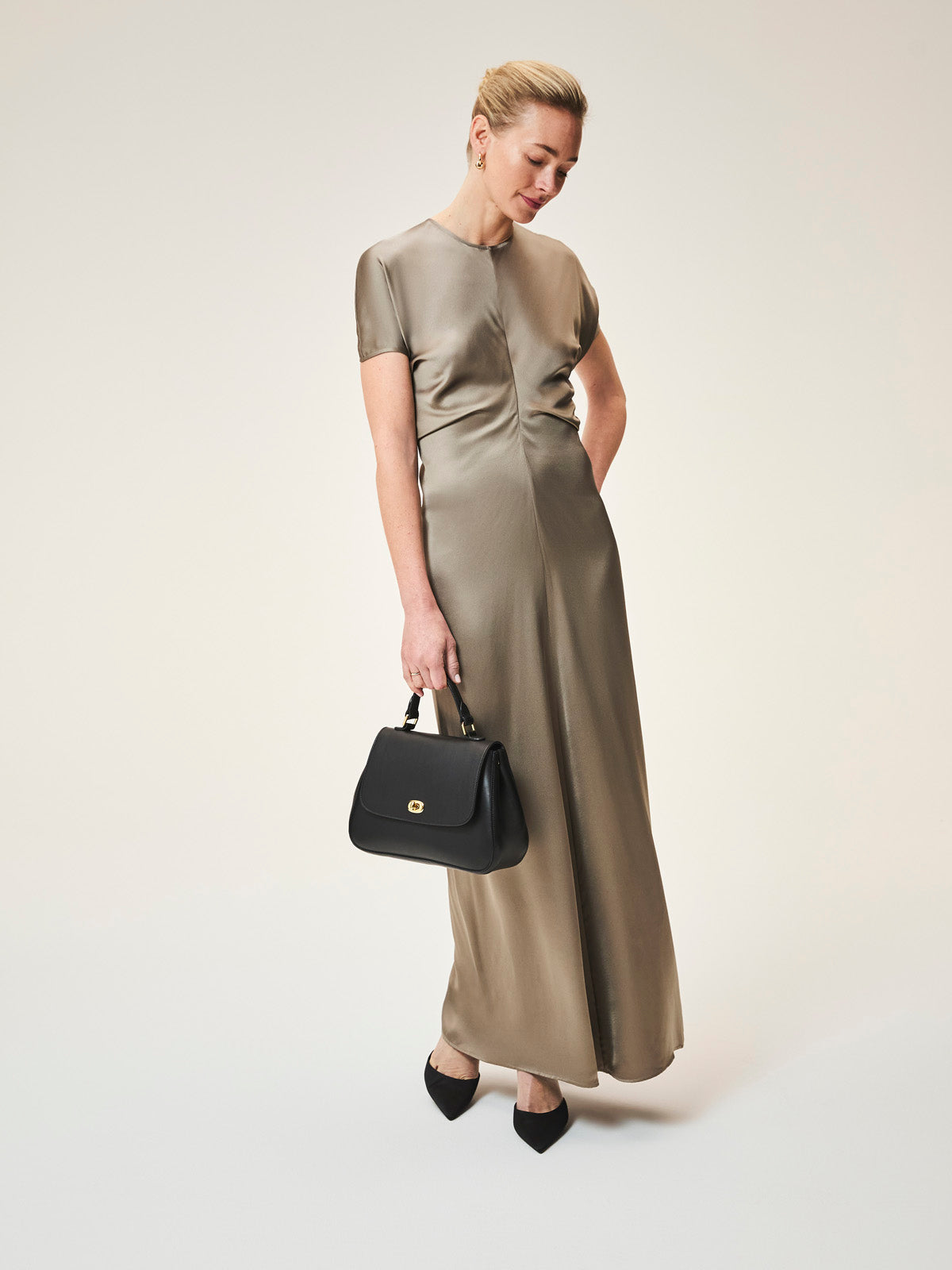 Tusting Holly Top Handle Leather Bag with Vintage-Inspired Style