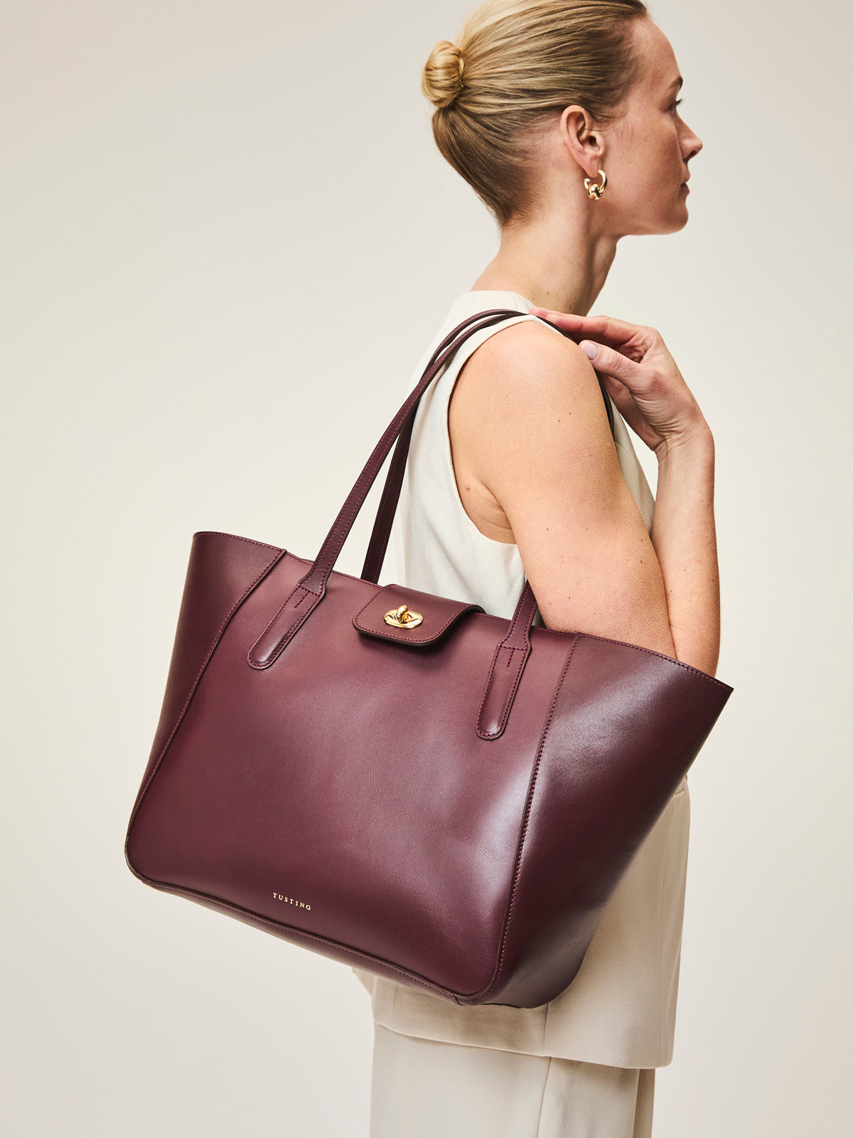 Twyford Leather Tote Handbag – Tusting
