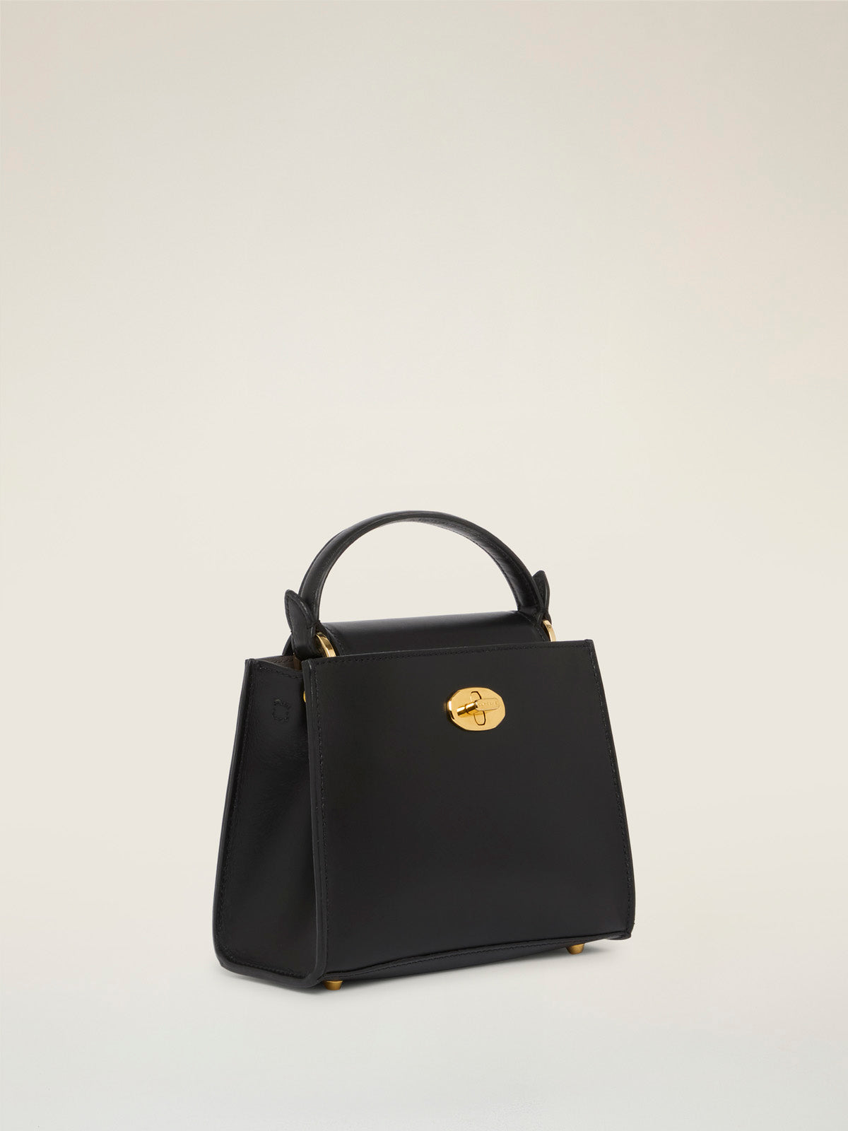 Clara Leather Top Handle Leather Handbag, Made in England by Tusting