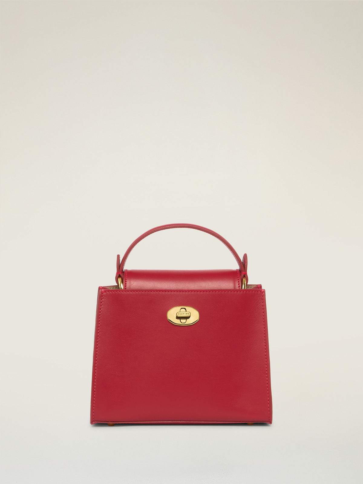 Tusting Clara Leather Top Handle Handbag