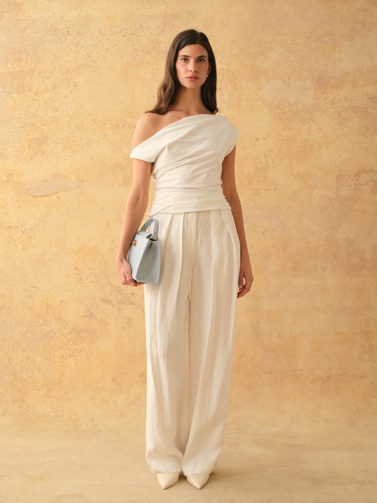 Tusting Clara Leather Top Handle Handbag