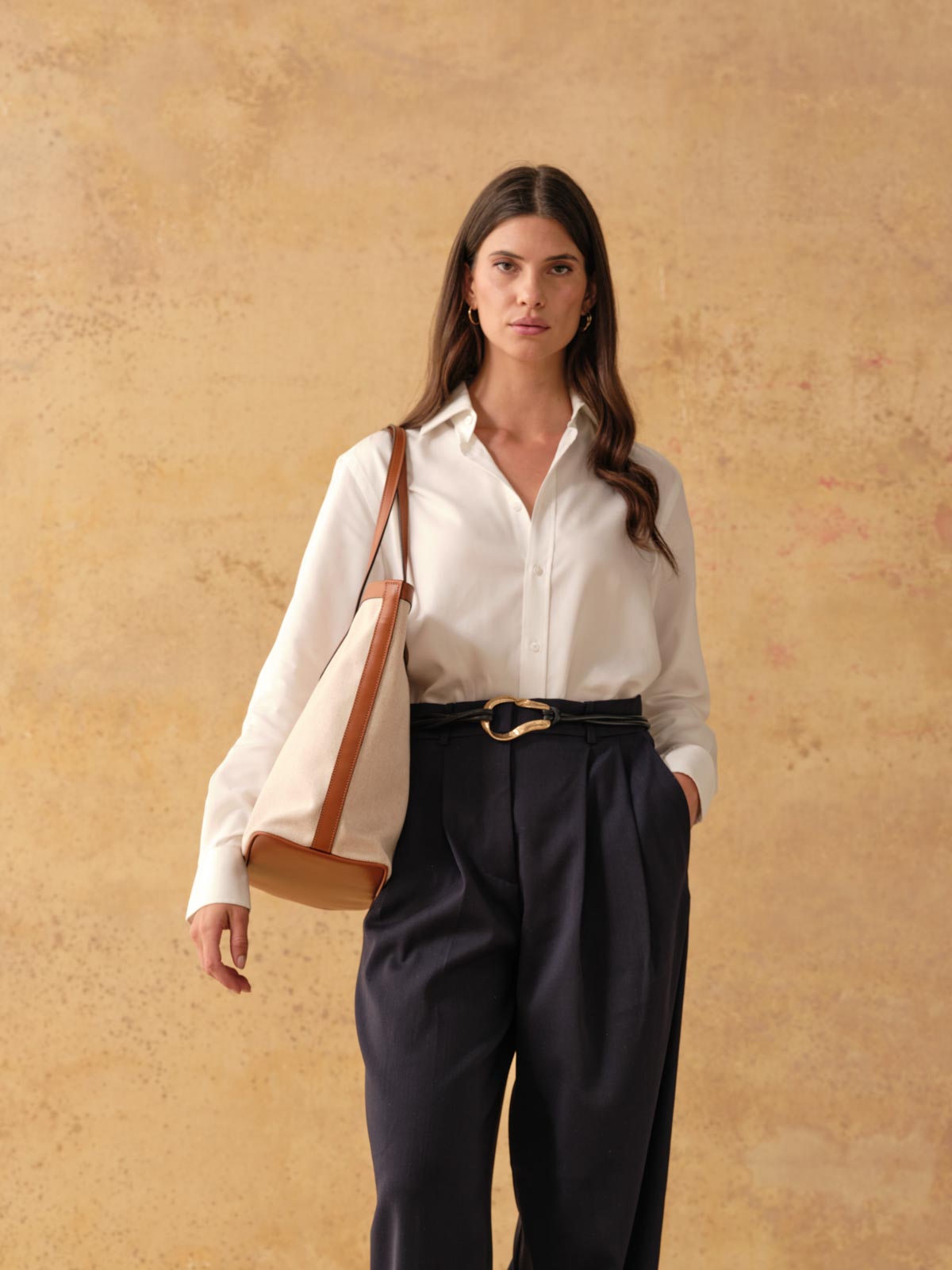 Tusting Como Linen Canvas Tote Bag