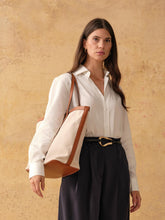 Tusting Como Linen Canvas Tote Bag