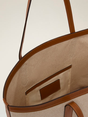Tusting Como Linen Canvas Tote Bag