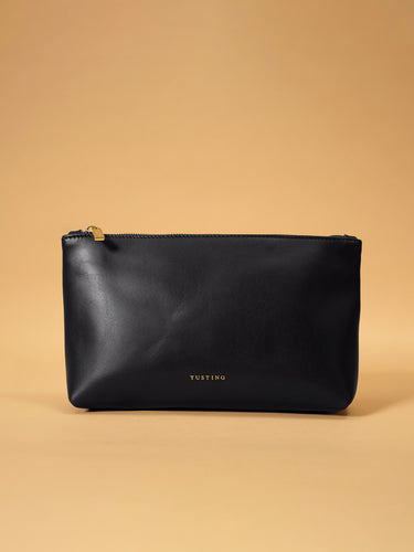 Leather Makeup Bag and Toiletry Pouch | Tusting