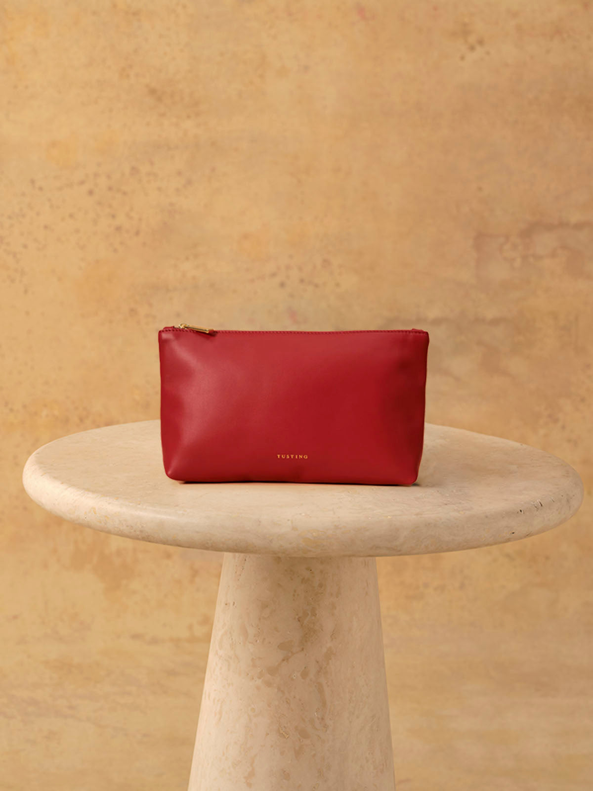 Leather Makeup Bag and Toiletry Pouch | Tusting