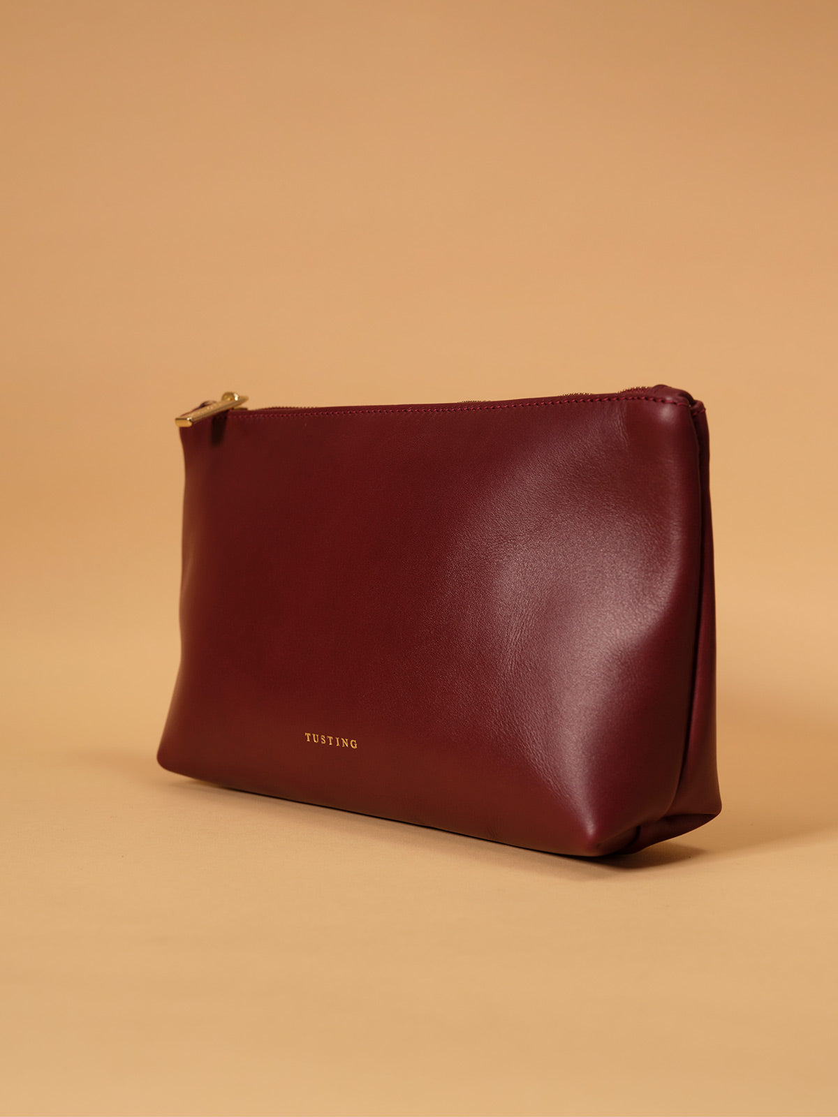 Leather Makeup Bag and Toiletry Pouch | Tusting