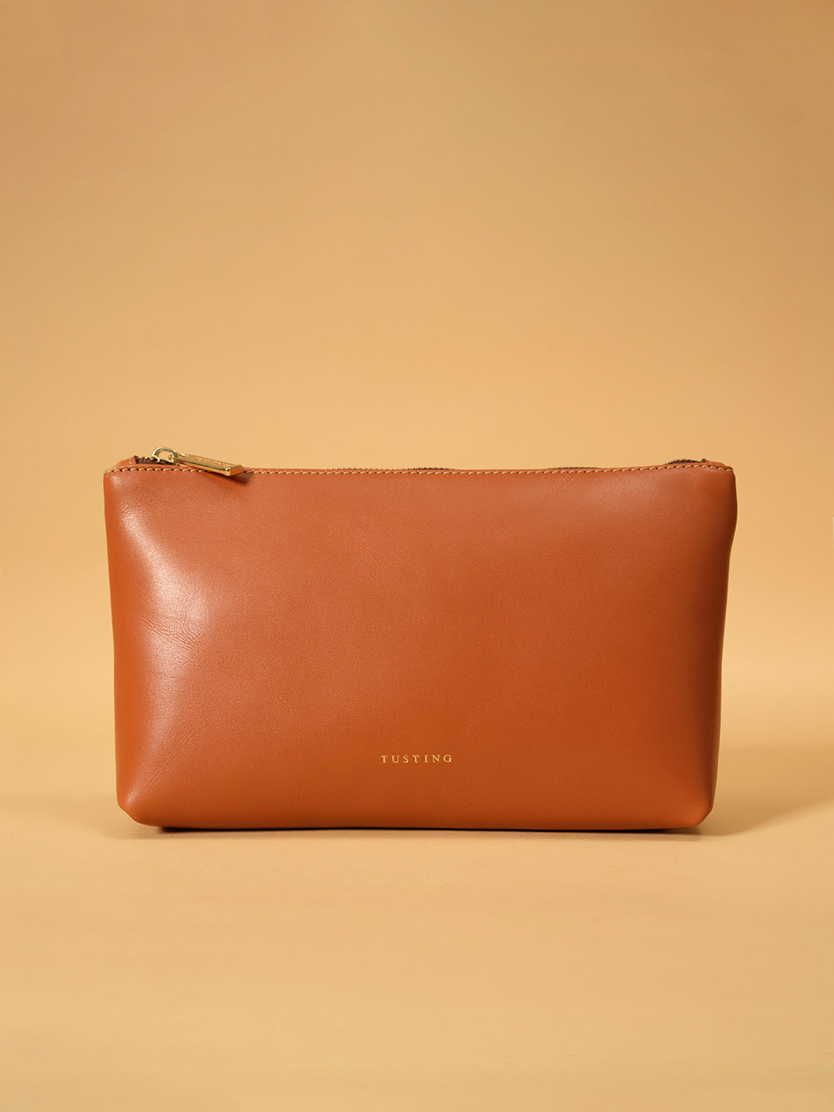Leather Makeup Bag and Toiletry Pouch | Tusting