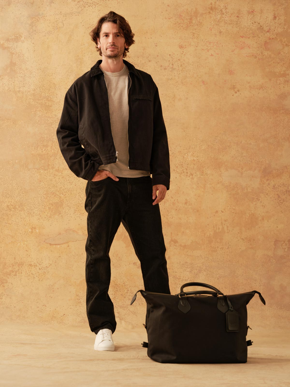 Explorer Canvas and Leather Medium Weekend Bag – Tusting