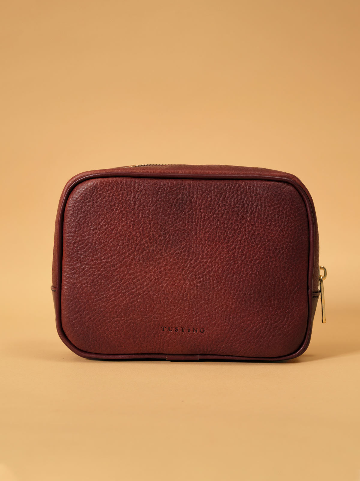 Harrogate Small Leather Toiletry Dopp Kit Bag – Tusting