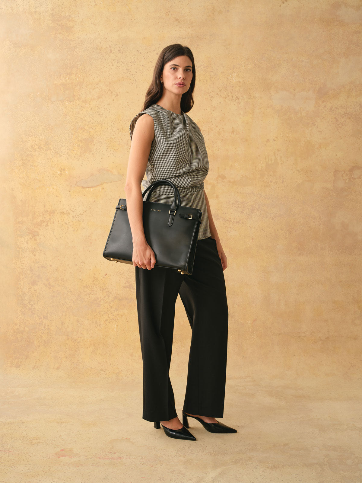 Tusting Kimbolton Classic Leather Work Bag for Women