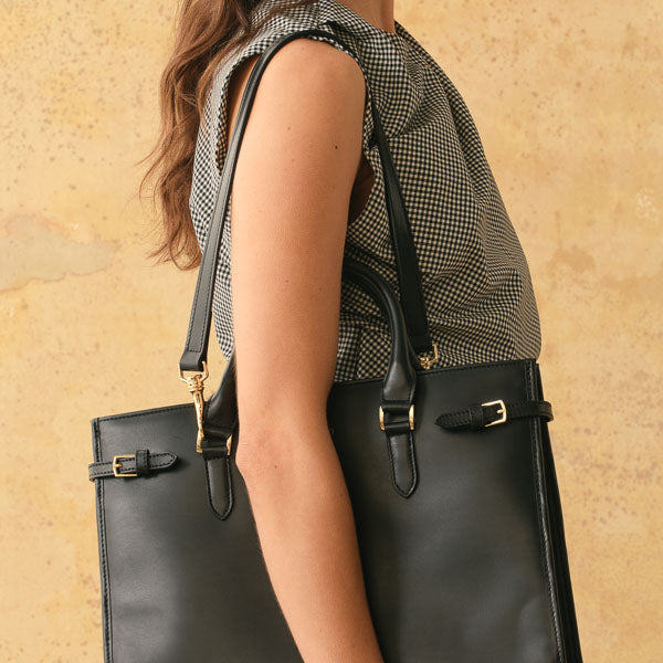 Tusting Kimbolton Classic Leather Work Bag for Women