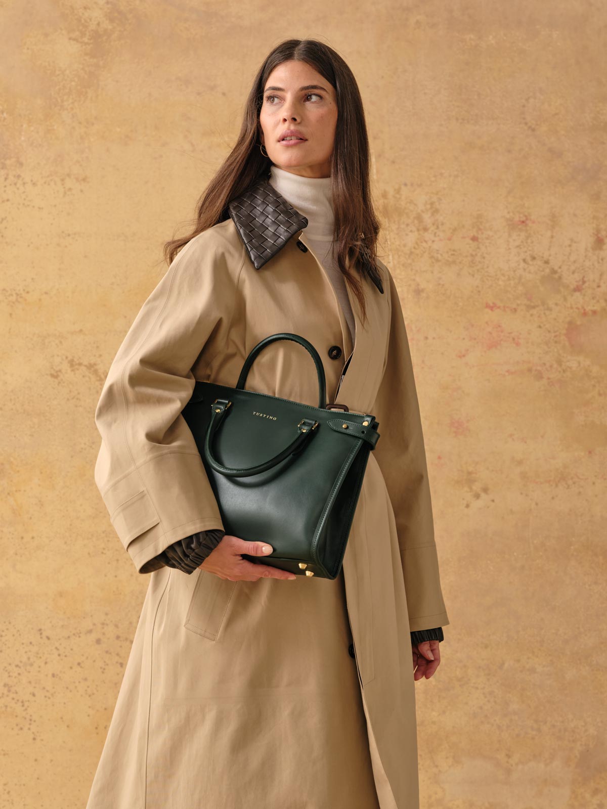 Tusting Kimbolton Classic Leather Work Bag for Women