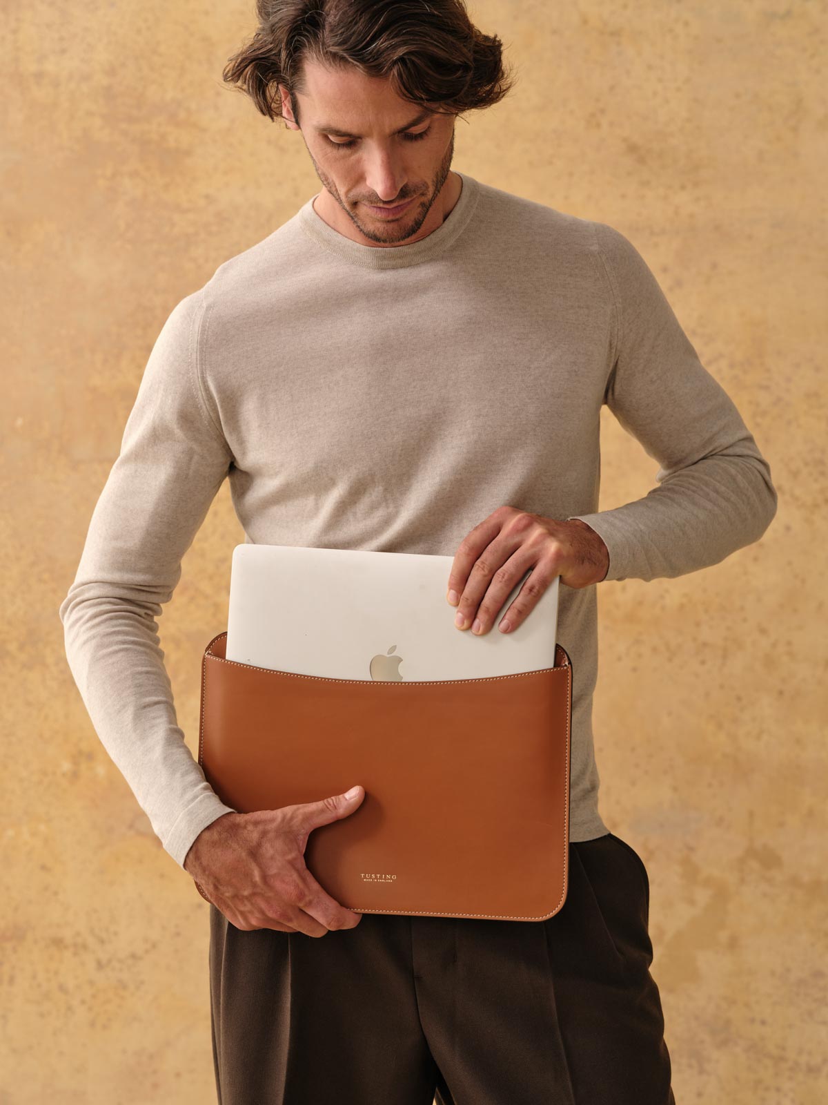 Leather Laptop Sleeve | The Ultimate Luxury Cover | Tusting