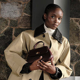 Tusting Mini Holly Leather Top Handle Handbag