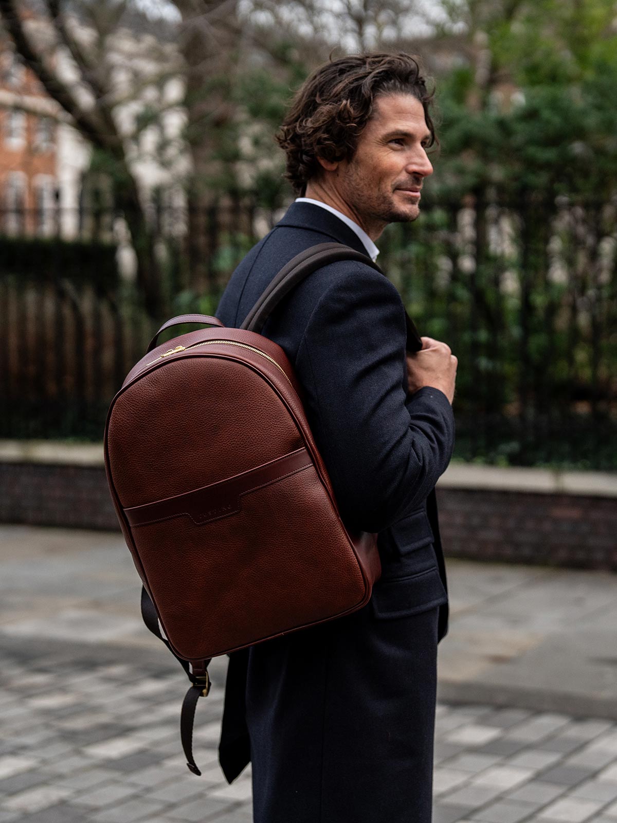 Millbrook Designer Leather Backpack for Men – Tusting