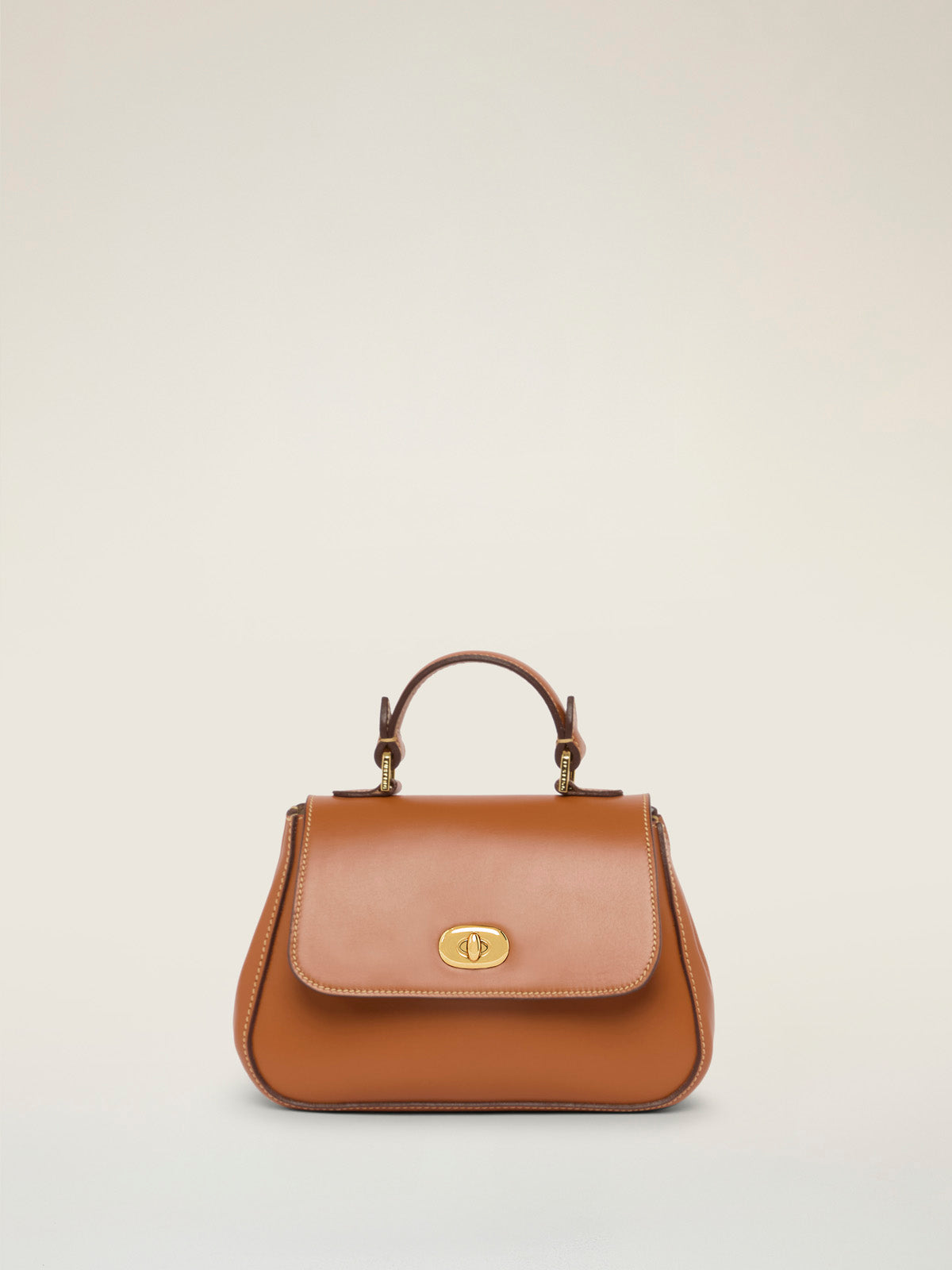 Tusting Mini Holly Leather Top Handle Handbag