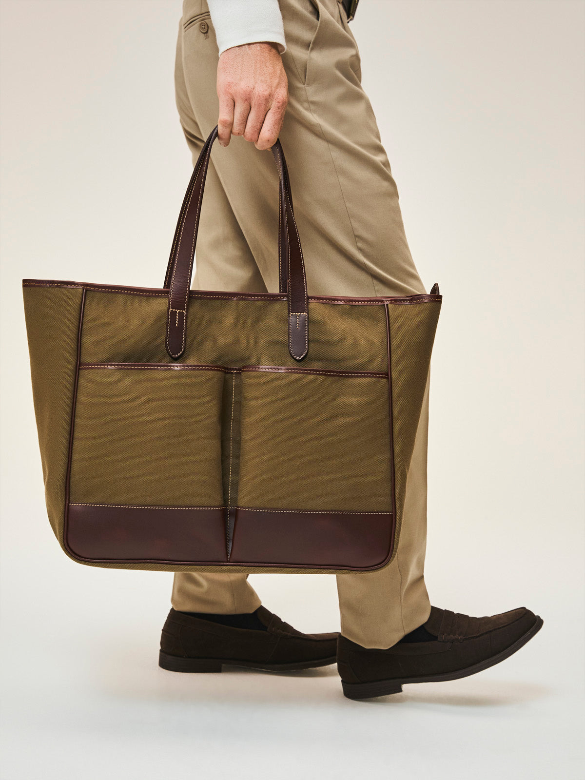 Silverstone Extra-Large Canvas Tote – Tusting