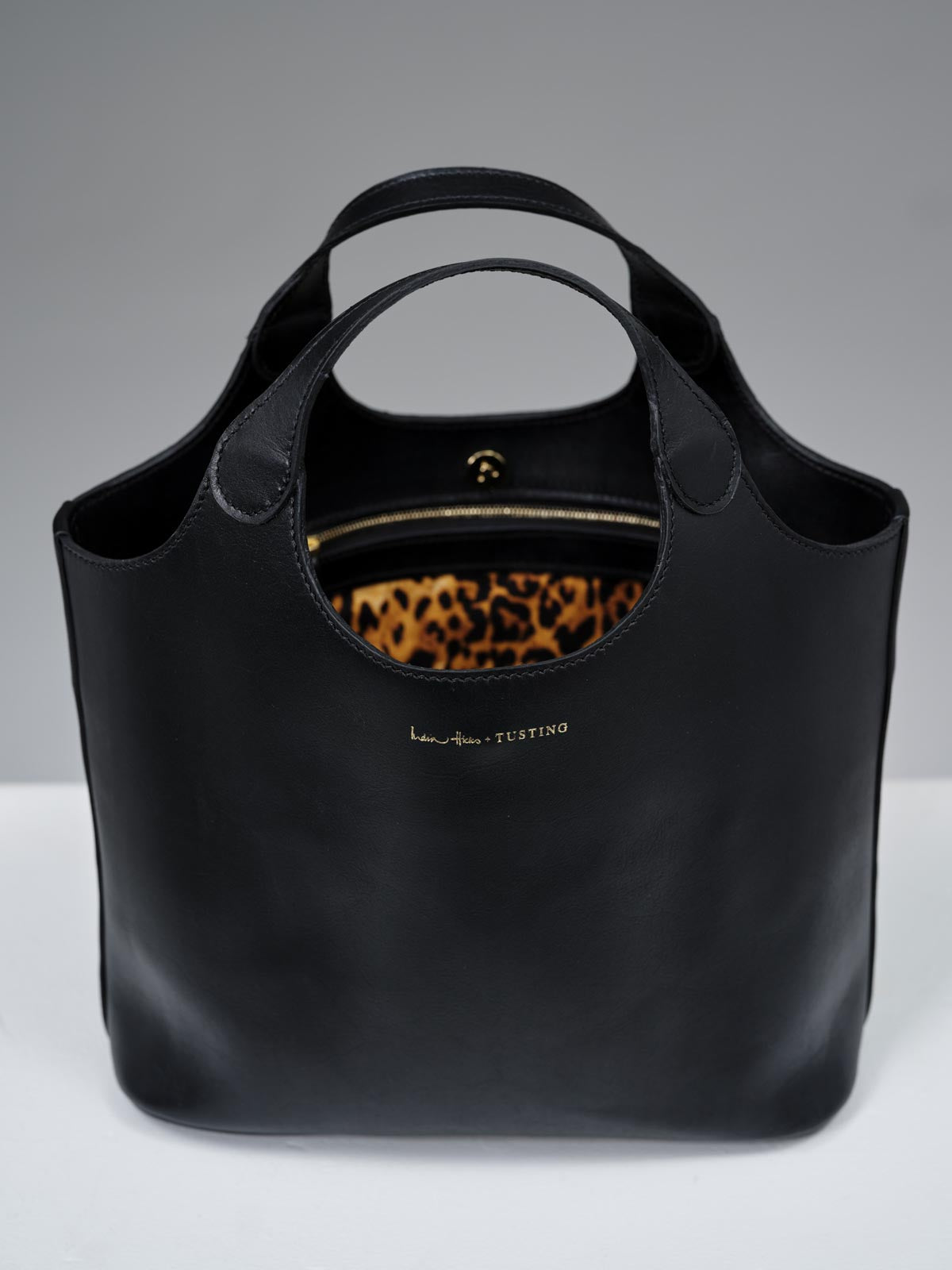 India Hicks Scoop Leather Mini Tote – Tusting