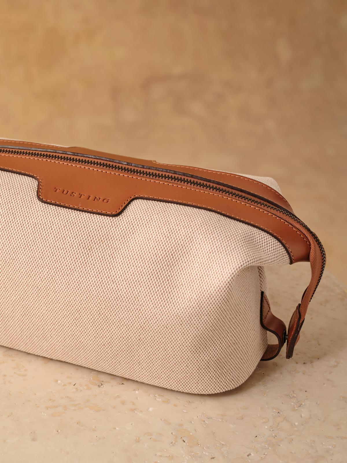 Tusting Horizon Canvas Toiletry Dopp Kit Bag