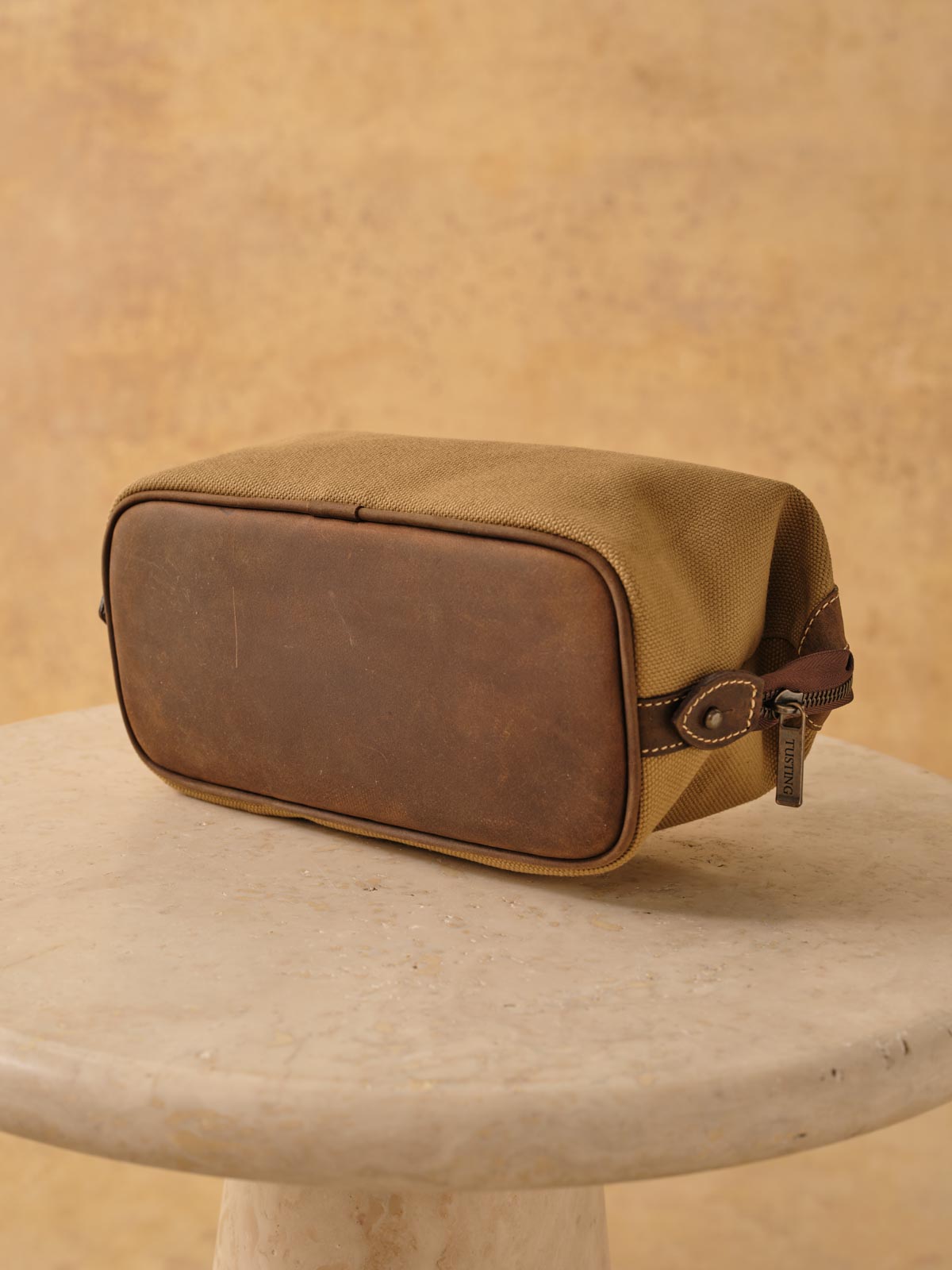 Tusting Horizon Canvas Toiletry Dopp Kit Bag