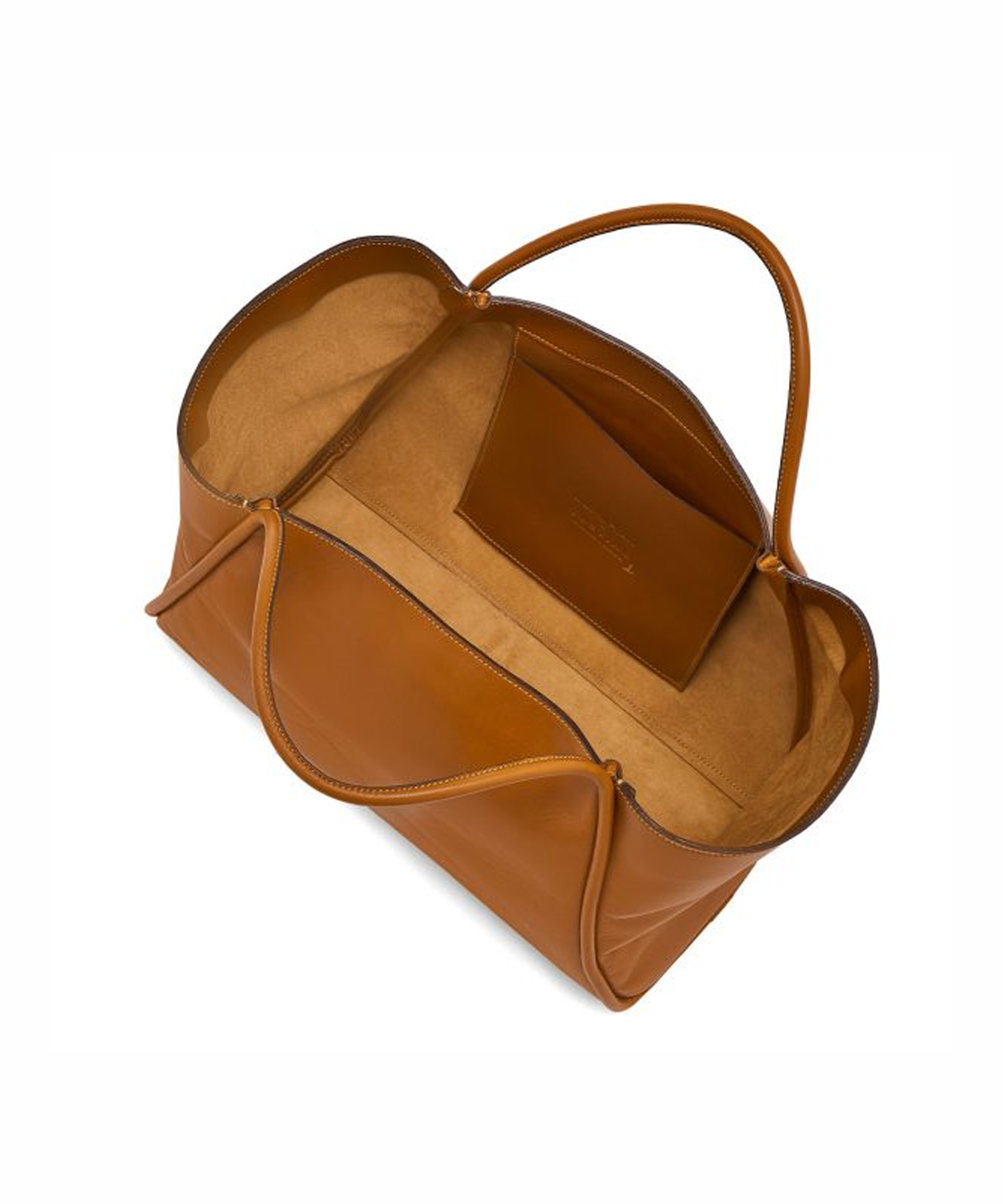 India Hicks + Tusting Savannah Large Leather Tote Bag